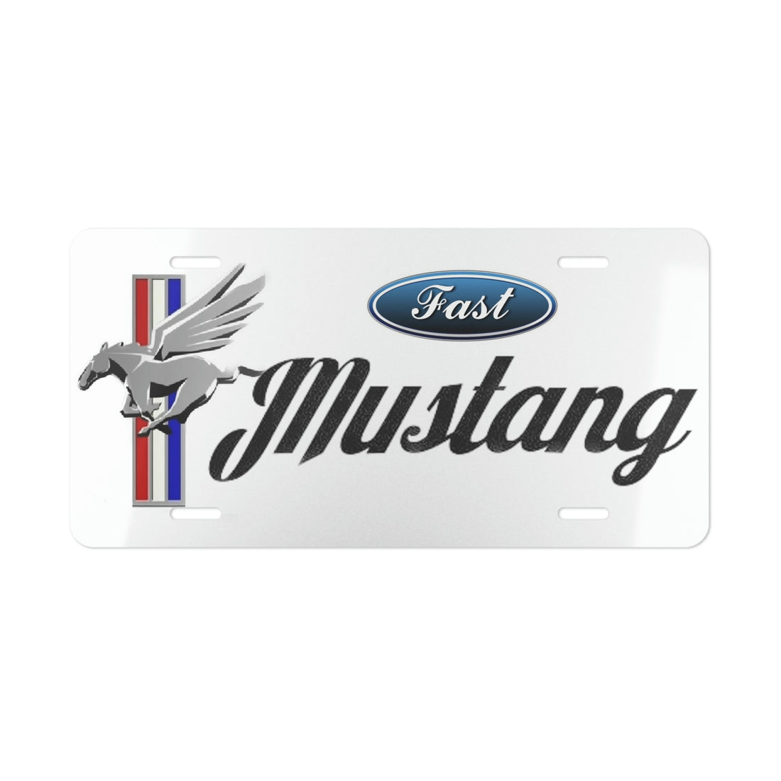 Fast Mustang Vanity License Plate – Inundatio.com